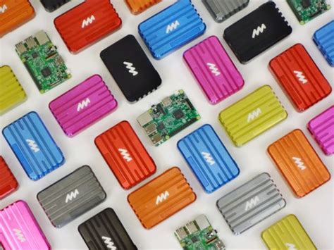 Raspberry Pi 3 Aluminum Case Mechatronics Art