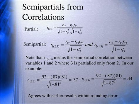 Ppt Partial And Semipartial Correlation Powerpoint Presentation Free Download Id 6611364