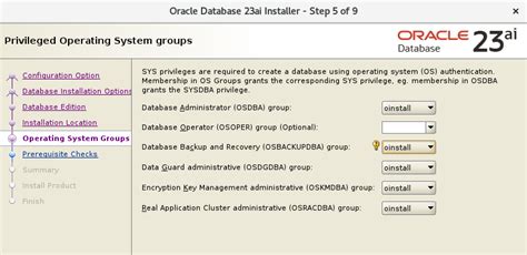 Oracle 23ai How To Install Rdbms Software Gui Database Blog