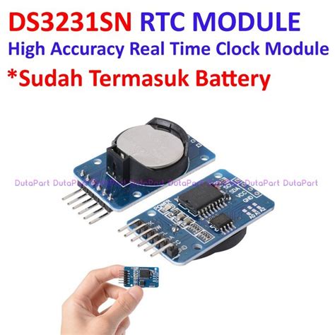 Jual Ds3231sn Ds3231 Sn Rtc Module Real Time Clock Module I2c Battery Shopee Indonesia