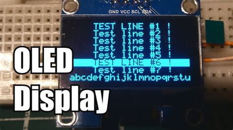 Oled Displays With Arduino I2c Spi Oleds 41 Off
