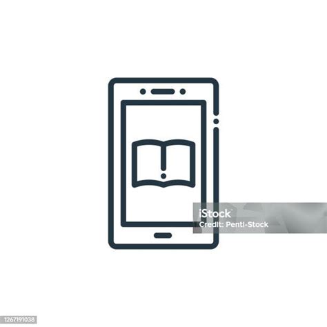 흰색 배경에서 격리된 전자책 벡터 아이콘입니다 웹 사이트 디자인 및 모바일 앱 개발을위한 개요 얇은 라인 전자 책 아이콘 얇은 선 전자책 개요 아이콘 벡터 그림입니다 0명에