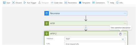 send azure created workflow trigger url after deployment to my