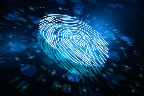 Premium Photo Security Future And Personal Password Access Concept With Perspective View On