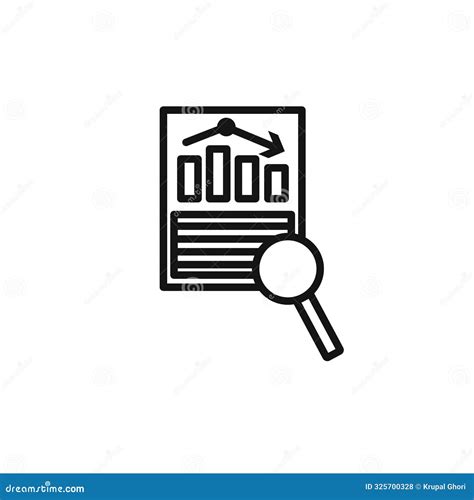 Data Analysis Icon Vector Set Collection For Web Stock Vector Illustration Of Person Vector