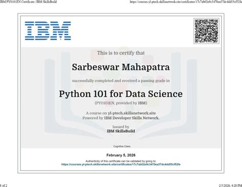 Revisited Python Fundamentals And Completed The Python For Data Science
