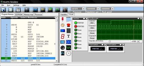 download real pic simulator pic microcontroller simulator xtronic