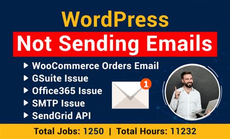 Fix Wordpress Not Sending Emailsmail Issue Wordpress Email By Thecodedna Fiverr