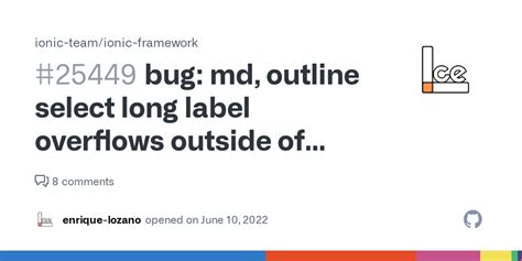 Bug Md Outline Select Long Label Overflows Outside Of Container