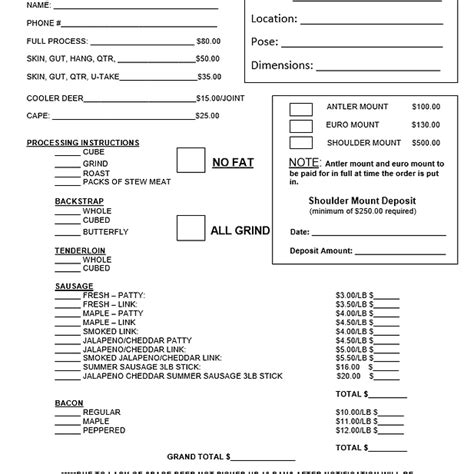 Deer Processing Wallhangertaxidermy