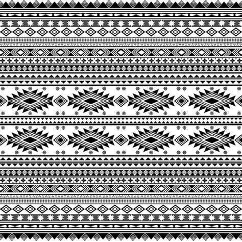Premium Vector Tribal Seamless Pattern
