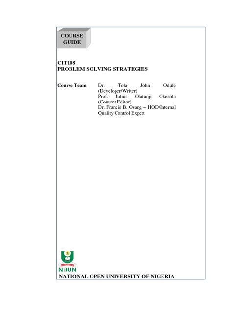 Cit 108 Pdf Algorithms Inputoutput