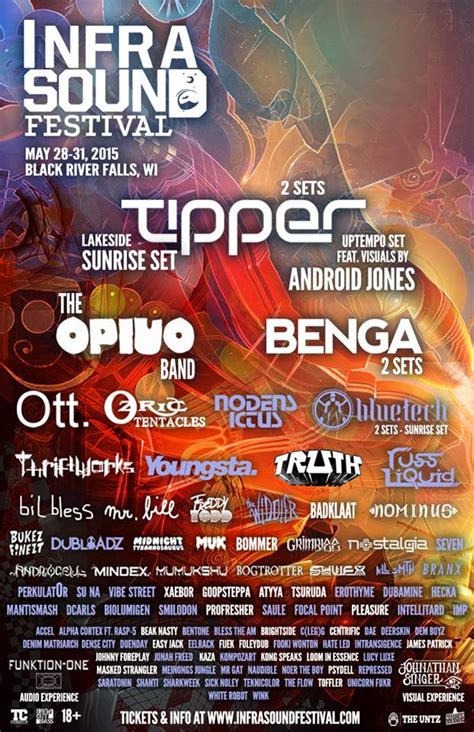 They Have The Right Idea At Infrasound Phase Two Lineup Announcement Raverrafting