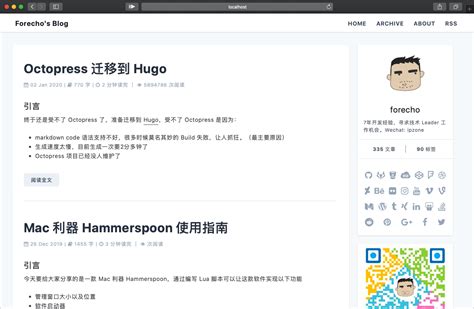 Github Forechohugo Theme Echo A Super Concise Theme For Hugo