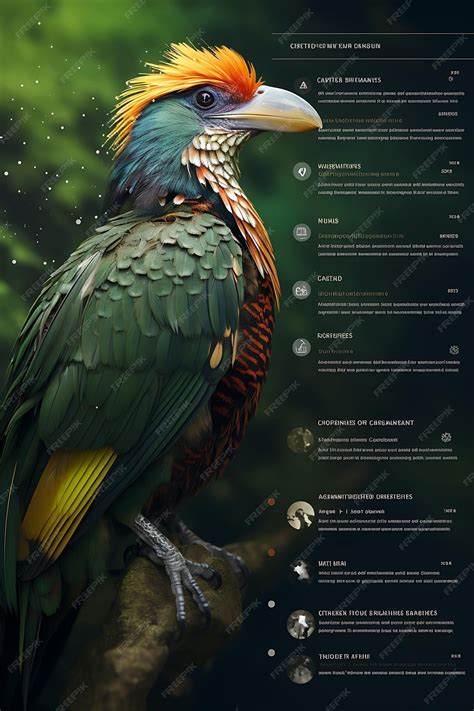 Premium Ai Image Website Of Rare Species Profiles Detailed Species