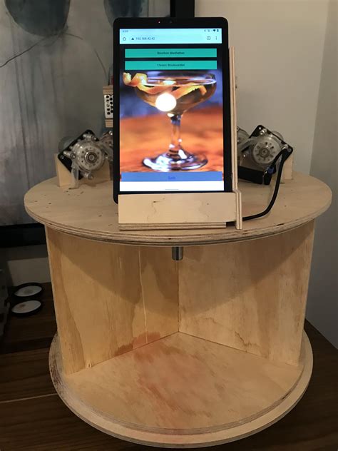 I Made A Robot Cocktail Mixer Using A Raspberry Pi Zero Details In Comments Rraspberrypi