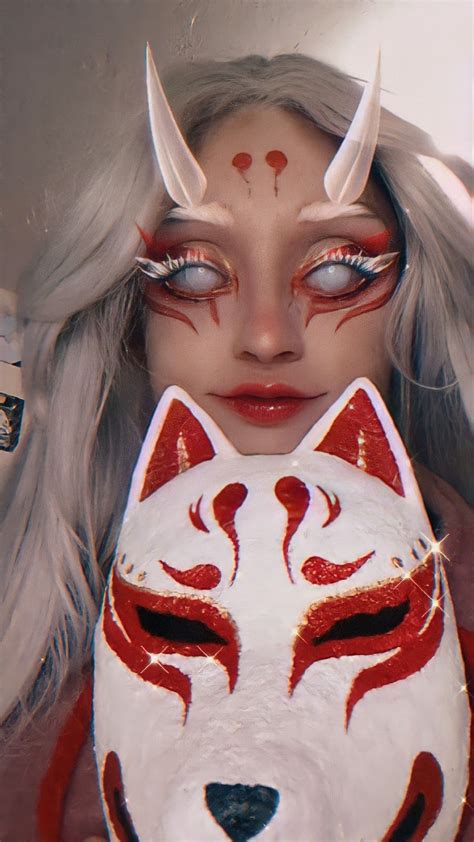Portrait Art Portraits Face Tattoo Kitsune Anime Naruto Makeup