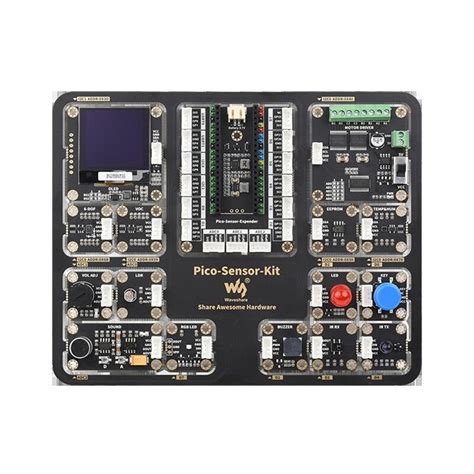 Waveshare 라즈베리 파이 Rp2040 Plus 확장 보드 센서 모듈 키트 라즈베리 파이 Pico 시리즈 마더 보드 공영 방송