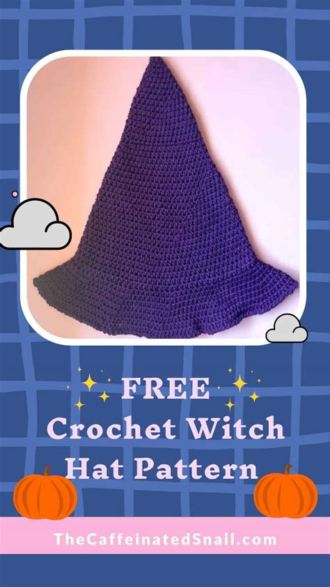 Crochet Witch Hat Pattern