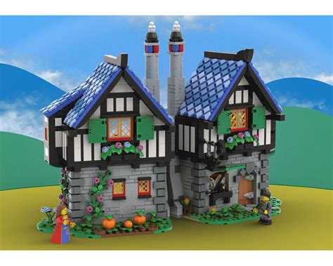 Lego Moc 3739 Blacksmith Shop Remake Lego Medieval Castle Moc By