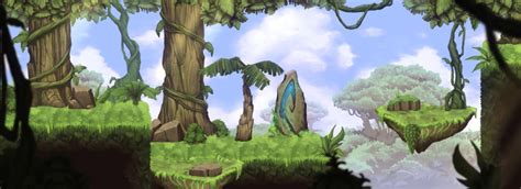 Jungle Tile Set Thegameassetsmine