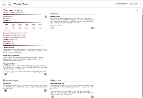 Oc Weeping Angels 2023 Stat Block Rdnd