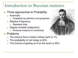 PPT Bayesian Statistics PowerPoint Presentation Free Download ID