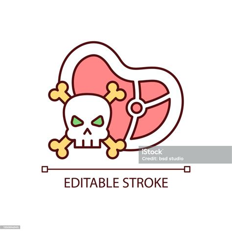 Food Toxicity Rgb Color Icon Stock Illustration Download Image Now