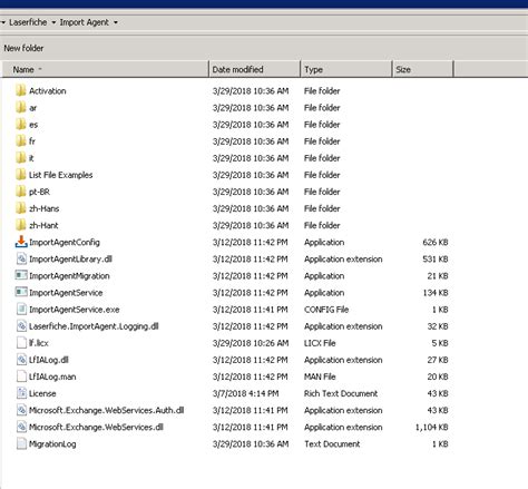 Import Agent Not Moving Files After Storage In Laserfiche Instead