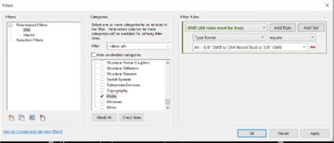 Revit Filters A Quick How To EVstudio