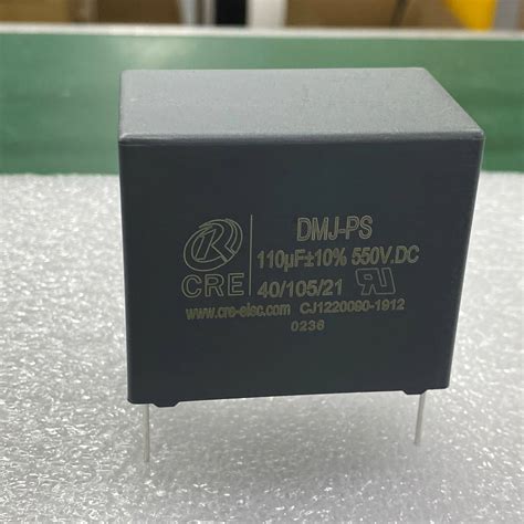 China Online Exporter Low Esl Capacitor Dc Link Mkp Capacitors With Rectangular Case Cre