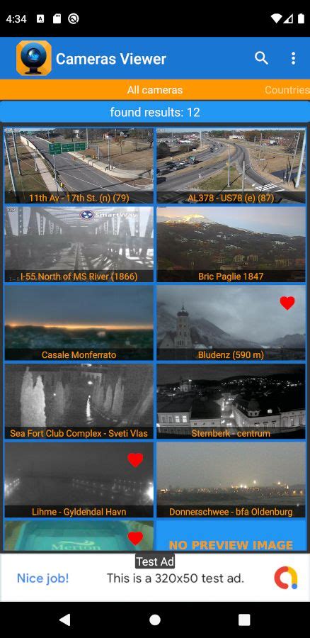 Cameras Viewer Android App Source Code By Visionsoftwareserbia Codester