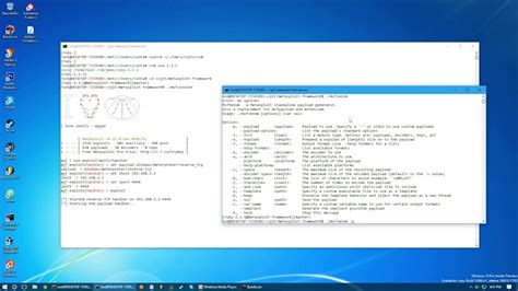 Metasploit Framework Bash On Windows 10 Youtube