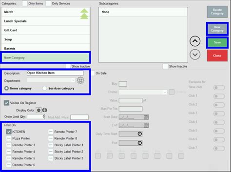 Open Item Firing To Remote Printers Exatouch Knowledge Base