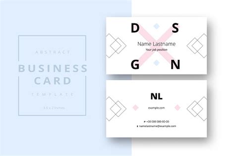 트 렌 디 한 최소한의 추상 명함 템플릿 기하학적 패턴 현대 기업 문구 Id 레이아웃 정보 샘플 이름 텍스트 벡터 패션 배경 디자인입니다 0명에 대한 스톡 벡터 아트 및