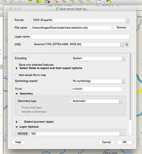 How To Save A Selection As A New File Using QGIS Geography Realm