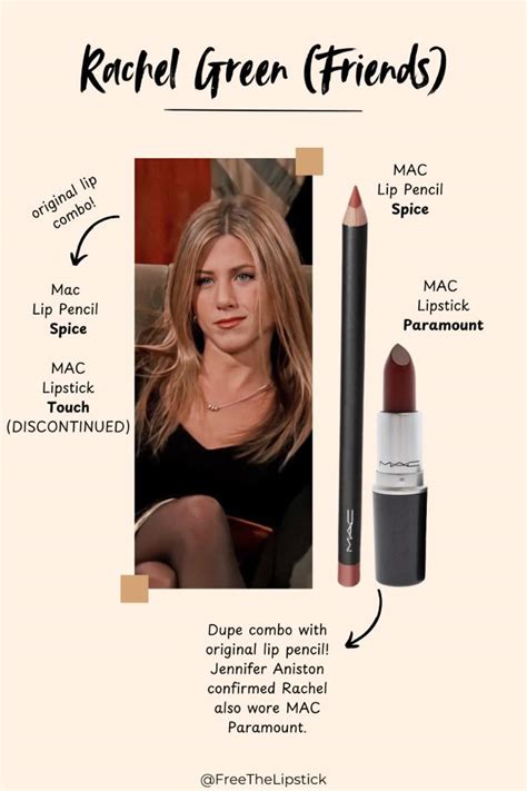 Rachels Lipstick In Friends Maquiagem Batom Mac Dicas De Maquiagem
