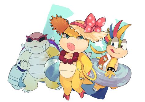 Wendy O Koopa Roy Koopa And Lemmy Koopa Mario And 1 More Drawn By