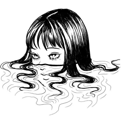 Junji Ito Horror Art Manga Art Dark Art Illustrations