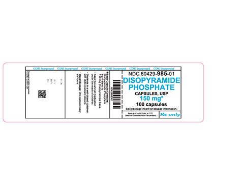 Disopyramide Phosphate Capsule