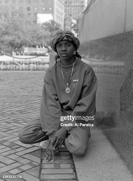 Rapper Rapper Mc Lyte Appears In A Portrait Taken On May 03 1990 At