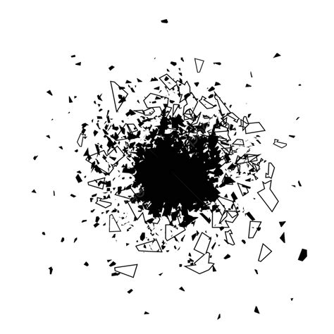 Explosives Particles Vector Png Vector Psd And Clipart With