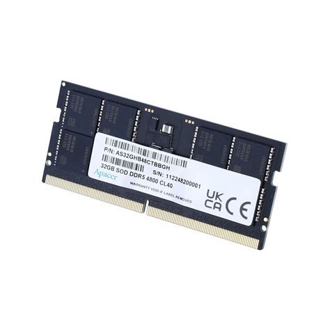 Ram Laptop Apacer 16gb Ddr5 5600mhz Fs16g2cpkh