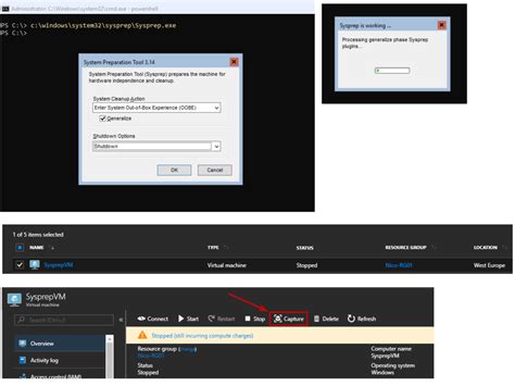 how to create an image of a generalized vm in azure virtualization spiceworks community