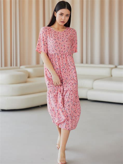 Красива сукня міді в квітковий принт 3683 купити в Києві Україні ціна