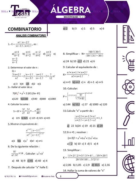Combinatorio Pdf