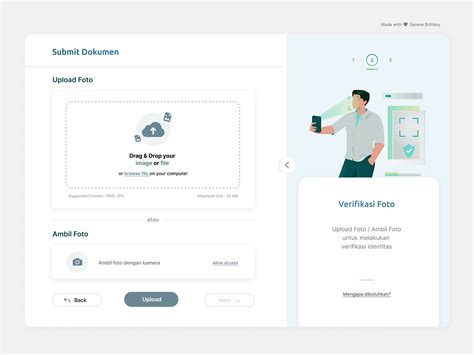 File Image Upload Ui Photo Verification By Serena Brittany On Dribbble