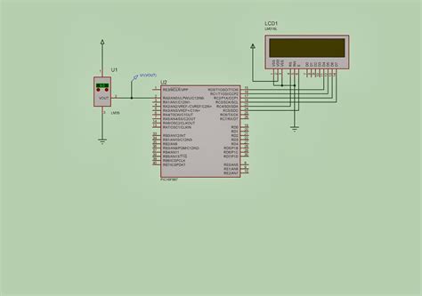 Lm35 Lcd Display Pic 16f887 Un Mic Termometru Digital Microcontrollere Si Electronica