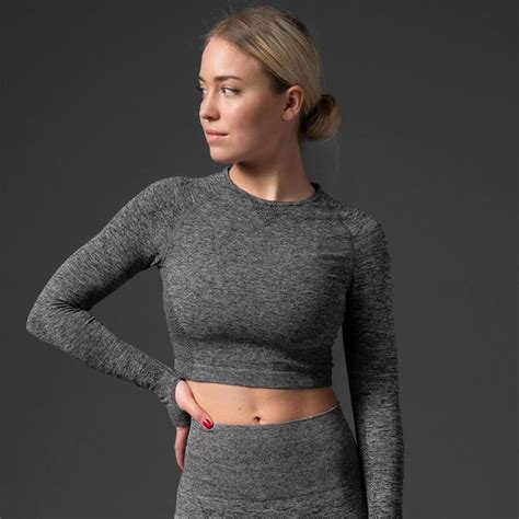 Köp Relode Classic Seamless Top Grey Hos Atletbutiken