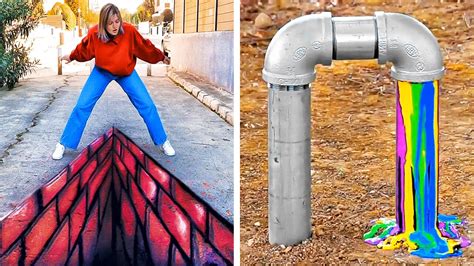 내면의 예술가를 위한 놀라운 거리 예술 아이디어 Youtube
